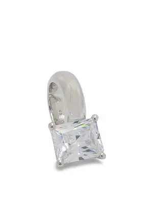 MARIA BLACK Jewels Sterling Pendant With Square Cut Crystal - Silver