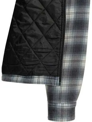 StÜssy Plaid Zip-up Hooded Sweatshirt