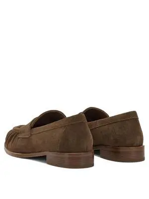STRATEGIA Leather Loafers - Brown
