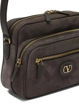Valentino Garavani Suede Antibes Shoulder Bag