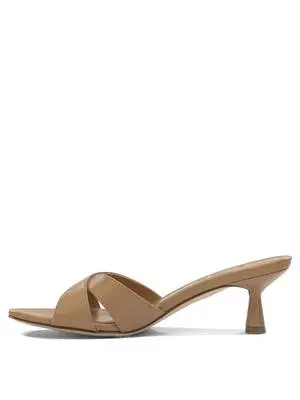 AeydĒ Vero 50mm Heeled Sandals - Brown
