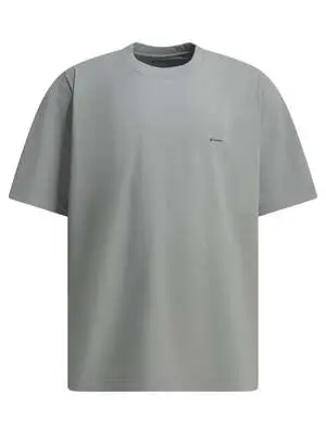 GOLDWIN Crew Neck T-shirt With Logo Print - Grey