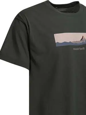 MONTBELL Graphic T-shirt - Black