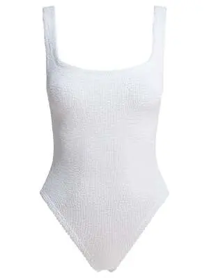 Hunza G Hunza G Square Neck One Piece White
