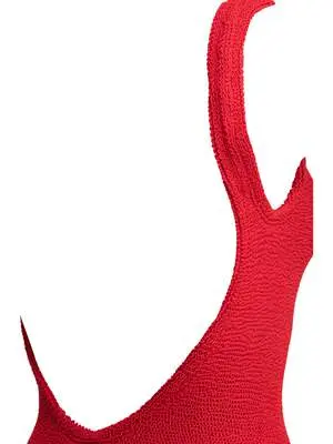 Hunza G Textured Square Neck Swimsuit