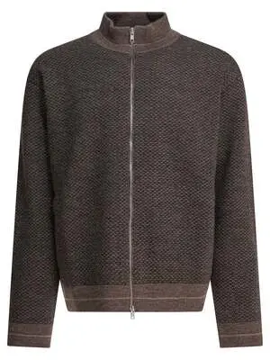 MAISON MARGIELA Wool Zippered Sweater