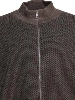 MAISON MARGIELA Wool Zippered Sweater