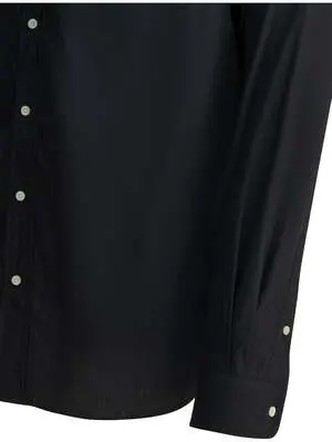 BEAMS B.d. Color Broad" Cotton Casual Shirt - Blue