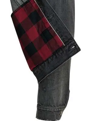 Sacai Beyondexx' Denim Jacket - Grey