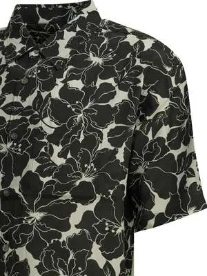 StÜssy Floral Print Viscose Shirt