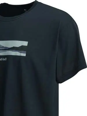 MONTBELL Graphic Print T-shirt - Blue