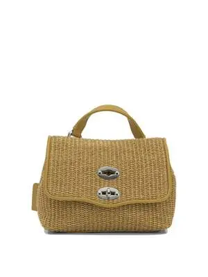 ZANELLATO Postina® Vimini Baby Woven Handbag - Yellow