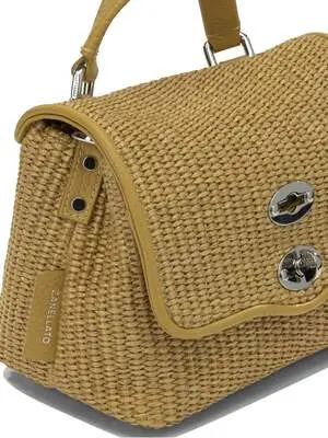 ZANELLATO Postina® Vimini Baby Woven Handbag - Yellow