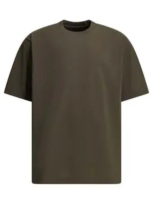 GOLDWIN Crewneck T-shirt With Logo Detail - Brown