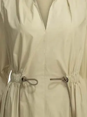 Max Mara Cotton Poplin Chemise Dress - Beige