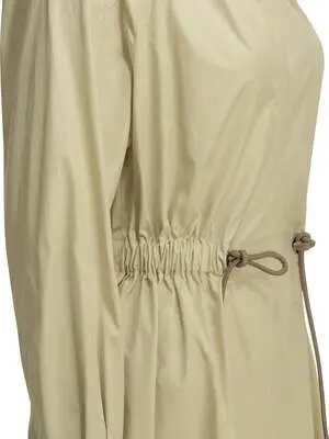 Max Mara Cotton Poplin Chemise Dress - Beige