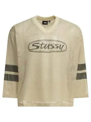 StÜssy Mesh Jersey With Graphic Detail