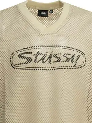StÜssy Mesh Jersey With Graphic Detail