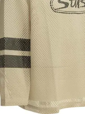 StÜssy Mesh Jersey With Graphic Detail