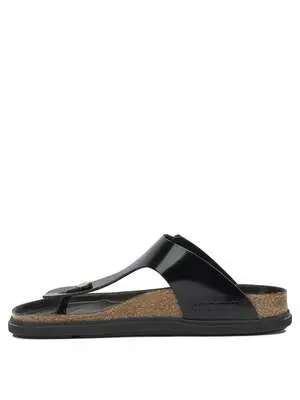 BIRKENSTOCK Gizeh Droplet Buckle Flip Flops - Black