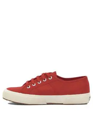 Superga Cotton Lace-up Sneakers - Red