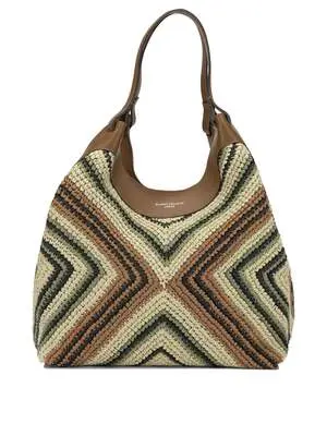 GIANNI CHIARINI Woven Shoulder Bag