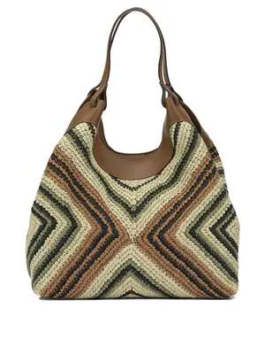 GIANNI CHIARINI Woven Shoulder Bag