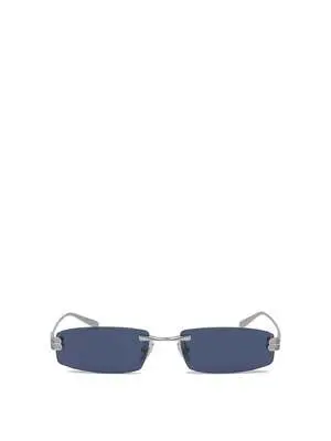 Balenciaga Gossip S" Rectangle Sunglasses - Black