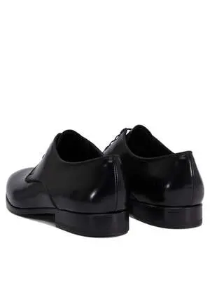 FABI Calfskin Leather Brogues With Oxford Construction