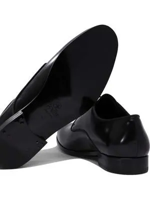 FABI Calfskin Leather Brogues With Oxford Construction