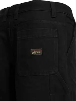 StÜssy Work Gear Cotton Shorts - Black