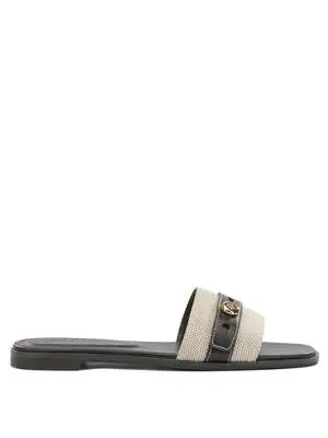 Tory Burch Flat Sandals - Beige