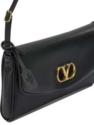 Valentino Garavani Small Devain Shoulder Bag - Black