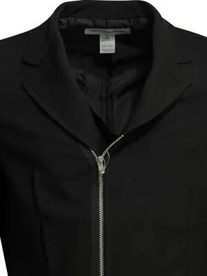 Comme Des Garçons Polyester Zippered Blazer