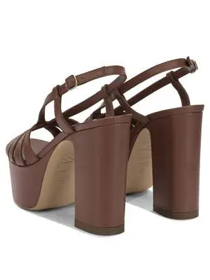 Casadei Platform Sandals - Brown