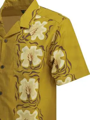 Patagonia Tidal Threads' Floral Print Organic Cotton Camp Shirt