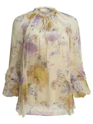 Elasticated Cuff Blouses