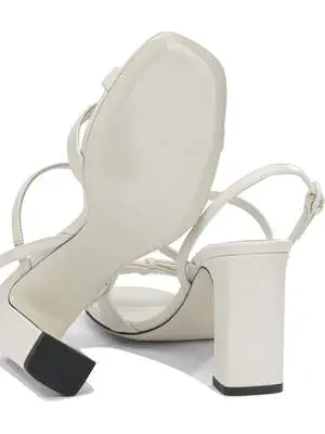 JIMMY CHOO Elsy 85mm Heeled Sandals - White