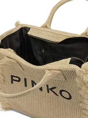 Pinko Tote Bag - Beige