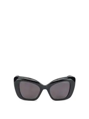 Balenciaga Black Butterfly Sunglasses