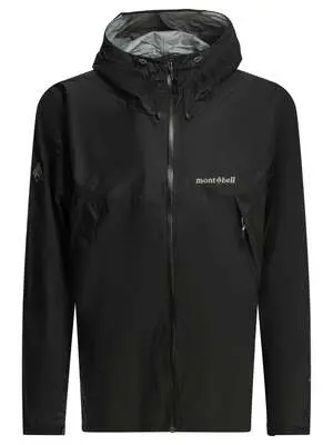 MONTBELL Hooded Zip-up Jacket - Black