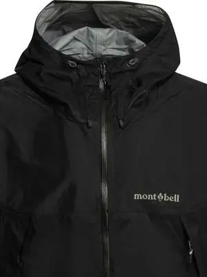 MONTBELL Hooded Zip-up Jacket - Black