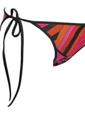 Emilio Pucci Marmo Bikini Briefs - Red