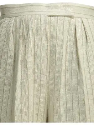 Max Mara Tailored Pinstripe Wide-leg Pants