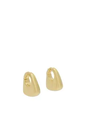 MARIA BLACK Sculptural Hoop Earrings - Gold
