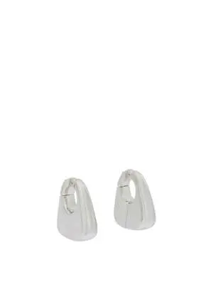 Maria Black Silver Earrings