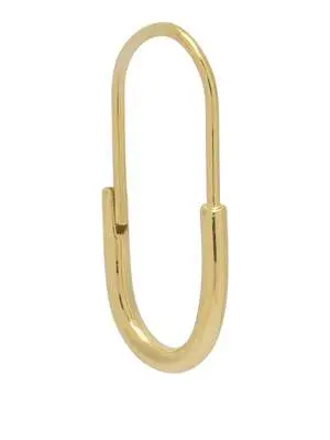 MARIA BLACK Tone Oval Hoop Earrings - Gold