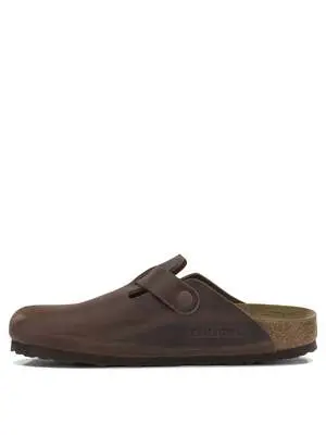 BIRKENSTOCK Boston Oiled Leather Clogs