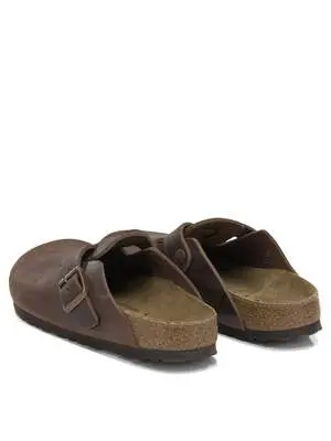 BIRKENSTOCK Boston Oiled Leather Clogs