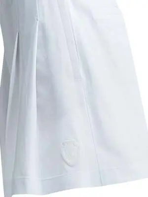 Brunello Cucinelli Formal Cotton-linen Blend Shorts - White